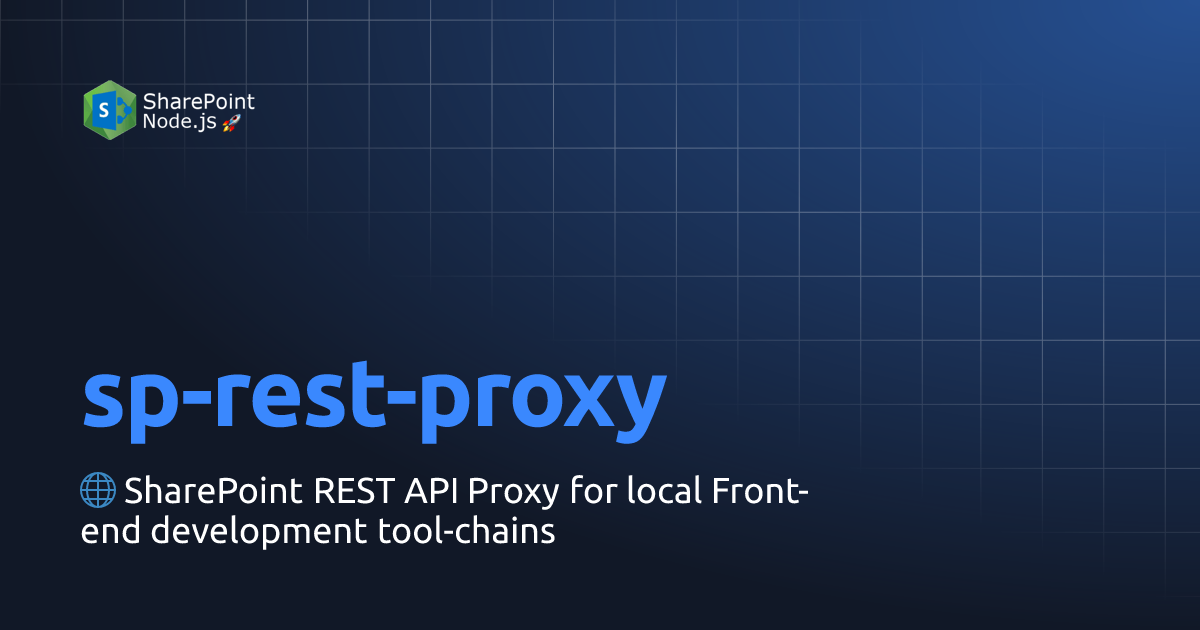 sp-rest-proxy | SharePoint & Node.js